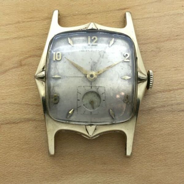 VINTAGE HAMILTON NEWTON 10KGF WATCH (FOR REPAIR - GOOD BALANCE ...