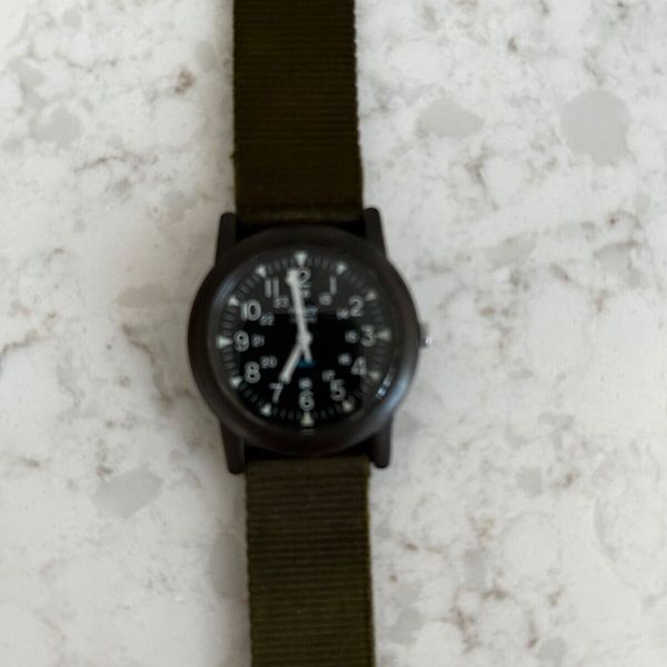 Vintage Timex Field Camper Macgyver Military 24HR Watch K8 ...