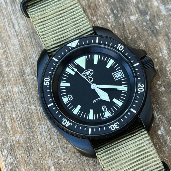 CWC MK2 PVD Automatic Diver with date | WatchCharts Marketplace