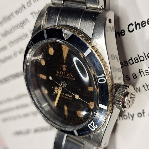 rolex submariner ref.6538 custom rebuild | WatchCharts Marketplace