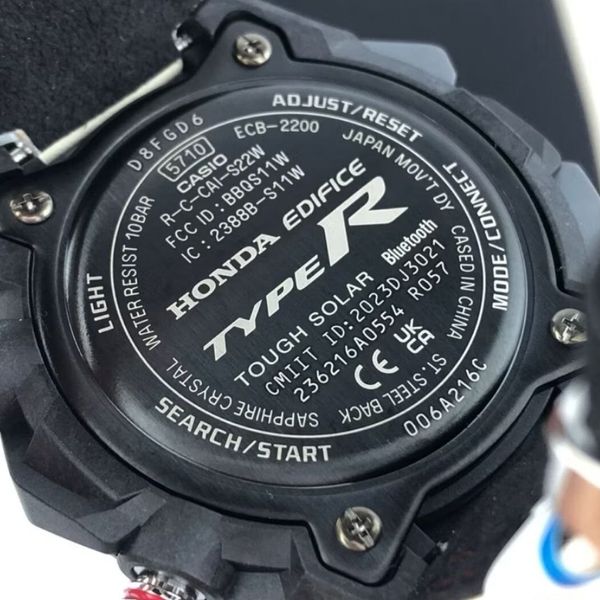CASIO EDIFICE ECB-2200HTR-1AJR HONDA Type R Edition Limited Men's Watch ...