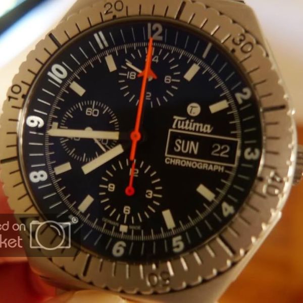 REDUCED! FS - Tutima military NATO Chrono TL w/ Lemania 5100 movt (ref ...