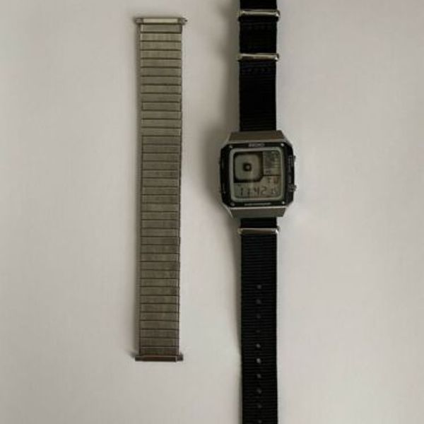 Rare! Seiko G757-4010 James Bond Digital Octopussy Watch_Excellent ...