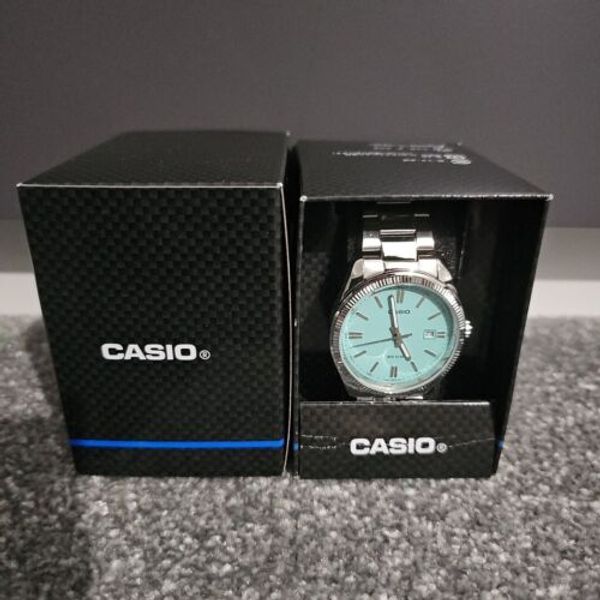 Casio MTP-1302PD-2A2VEF Mens Watch. Tiffany Blue. New | WatchCharts ...
