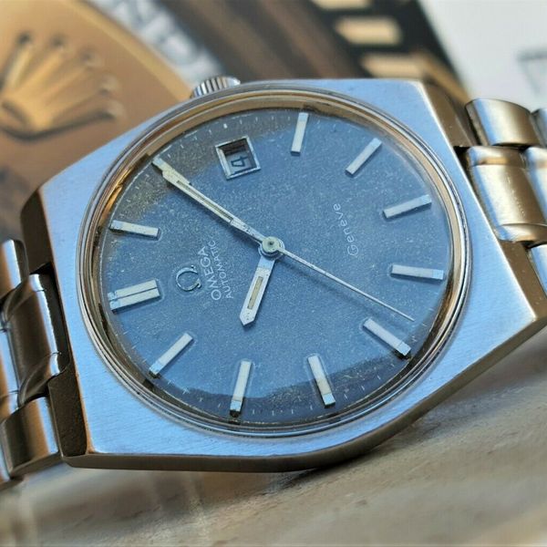 OMEGA GENEVE 166099 Cal 1481 OVERSIZE automatic Vintage BIG SIZE TOP ...