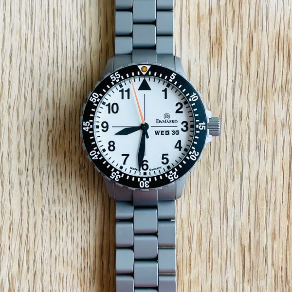 FS: Damasko DA43 on Ice Hardened Bracelet. Brand new Damasko/Hirsch ...