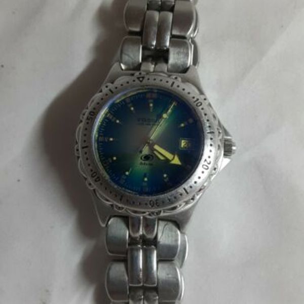 Men's Fossil Blue AM-3544 340207 Stainless Steel Watch | WatchCharts ...