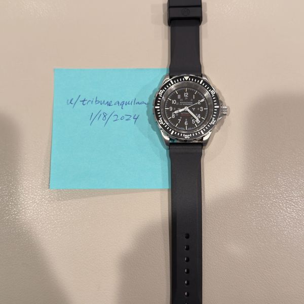 [WTS] Marathon GSAR with US Government Dial on OEM Rubber Strap (with 2 ...