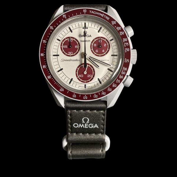 Swatch Mission to Pluto Bioceramic MoonSwatch Collection | WatchCharts ...