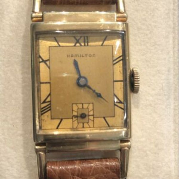 Hamilton Deco Flexible Lugs Mens Drivers Wristwatch | WatchCharts