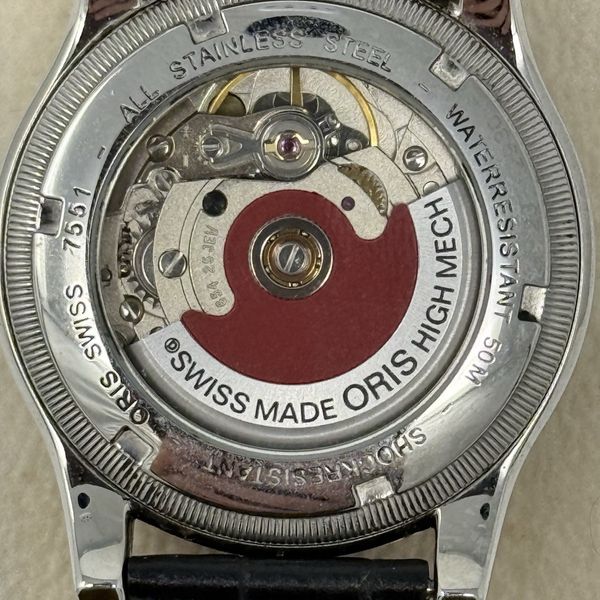 ORIS Big Crown Pointer Date 7551 Black Dial 36mm Men's Automatic Watch ...