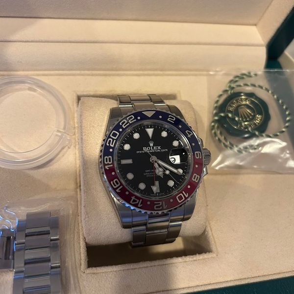 Rolex Pepsi 126710BLRO GMT Master | WatchCharts Marketplace