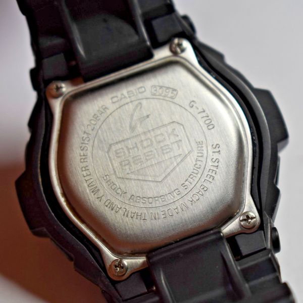 Casio G-SHOCK G-7700 (3095) Men's Black Watch NEW BATTERY ...