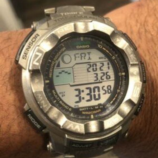 Casio PRW2500T-7CR Pathfinder PRO TRECK Wrist Watch for Men | WatchCharts Casio PRW2500T-7CR Pathfinder PRO TRECK Wrist Watch for Men | WatchCharts