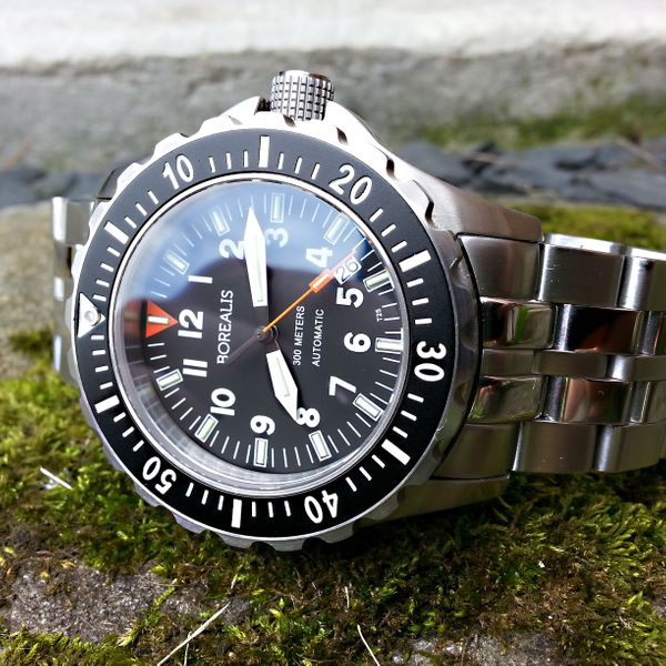 ***SOLD*** Borealis Scout Sniper 300m Automatic Tritium Diver US ...