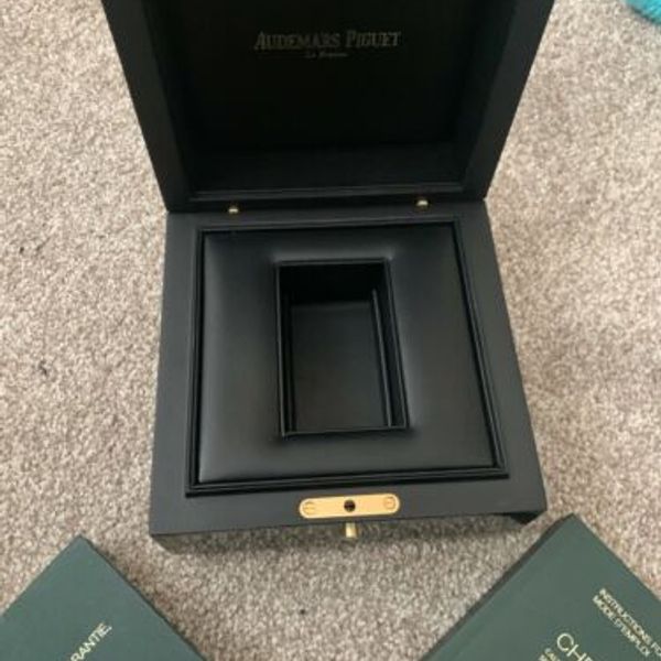 Audemars Piguet Box With Chronograph Paper And Warranty Certificate ...
