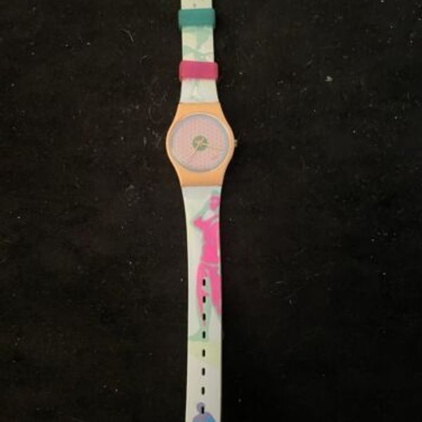 VINTAGE 1986 Swatch Watch - LP100 - PINK FLAMINGO - Works | WatchCharts ...