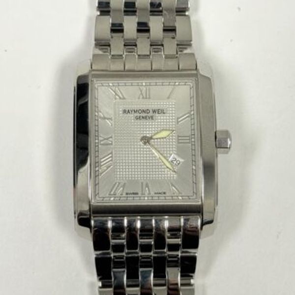 Raymond Weil Don Giovanni Tank Stainless Steel 30mm Quartz Watch 9975 ...
