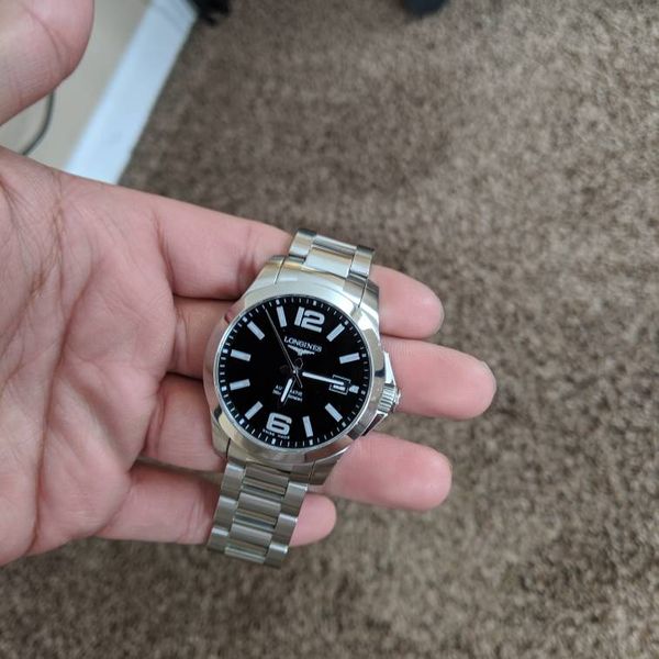 FS: Longines Conquest 39mm automatic watch black | WatchCharts