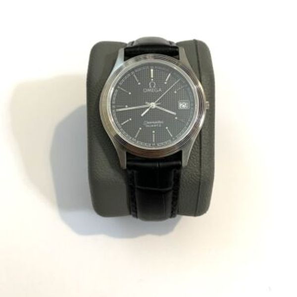 Vintage Omega Seamaster Cal 1425 Embossed Dial Stainless Steel Menâ s ...