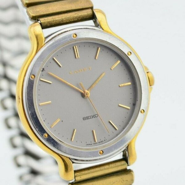 Vintage Seiko Cadet Analog Quartz Watch 7N01-6050 Original JDM Japan H126/5.2 | WatchCharts ...