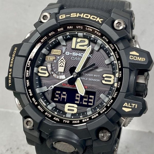 CASIO G-SHOCK Mudmaster GWG-1000-1AJF Watch Used | WatchCharts Marketplace