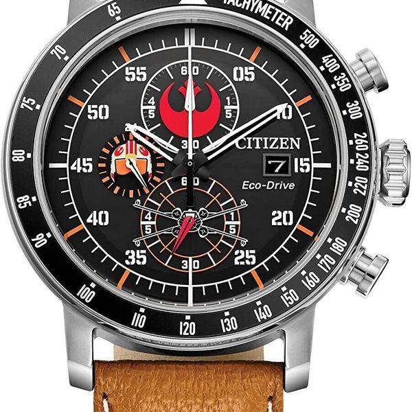 Citizen Eco-Drive Star Wars Men's Watch, Stainless Steel CA4478-56L NEW ...