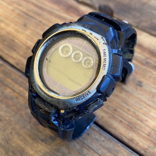 Casio G-Shock 2688 GW-330A Stainless Steel Menâ s Sports Watch Untested ...