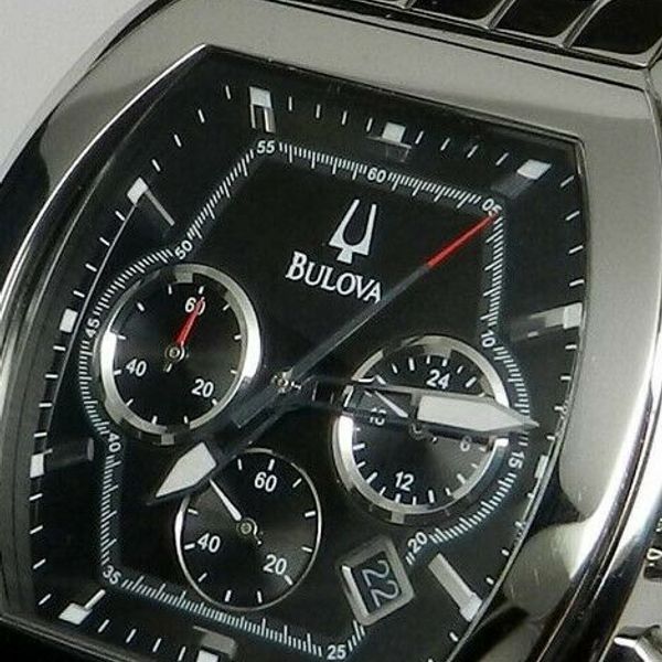 Bulova Black Dial Chronograph C8671151 Watch Analog Quartz | WatchCharts