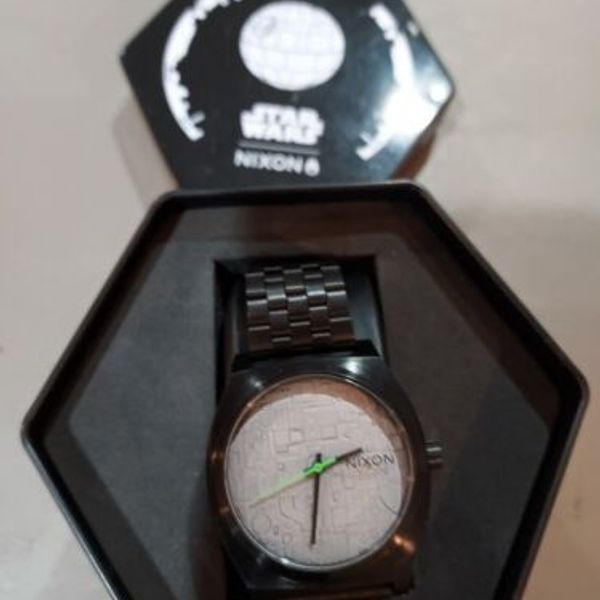 Nixon Star Wars Death Star Time Teller Watch Pre-Disney | WatchCharts ...