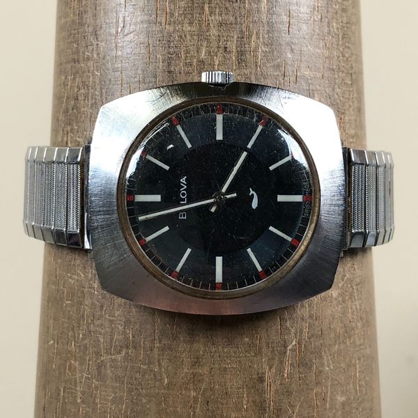 Vtg Bulova N1 Sea King Whale Men Mechanical Wind For Watch Parts Or ...