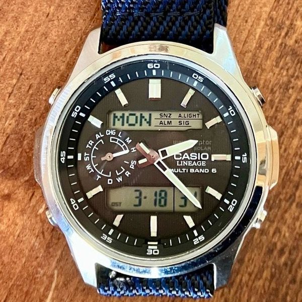 FS: Casio Lineage LCW-M300D-1AJF Tough Solar Multiband 6 Watch Strap ...