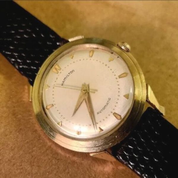 1954 Vintage Hamilton K-350 Cal. 661 Mens First Automatic Watch, Solid ...