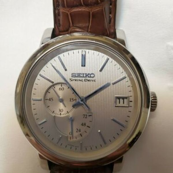 Seiko SNS001 very very Rare Seiko Spring Drive model. | WatchCharts ...