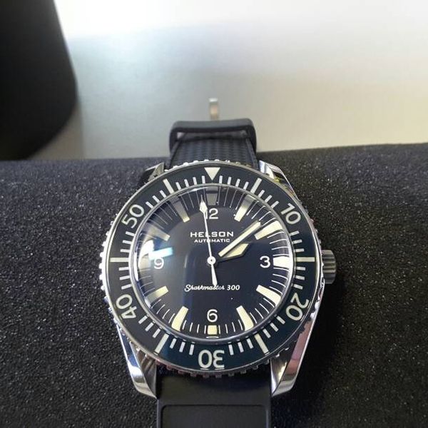 FS: Helson Sharkmaster 300 Blue Dial | WatchCharts Marketplace