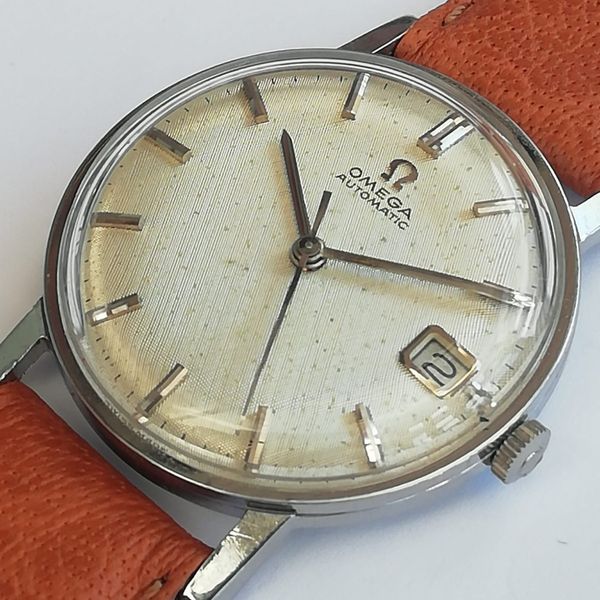 Vintage Omega Calibre 562 Automatic Just Serviced With Textured Dial ...