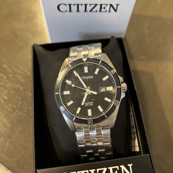 Citizen Quartz Menâ s Watch, Stainless Steel, Classic Model BI5050-54E ...