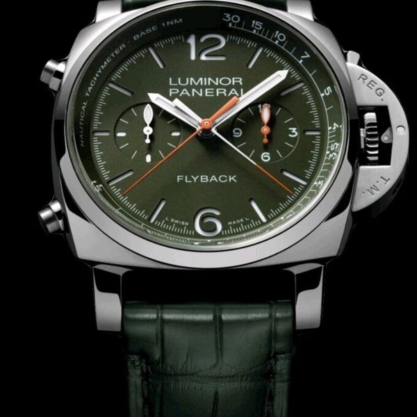Panerai PAM 01296. Flyback Chronograph. Forever Limited to 110 pieces ...