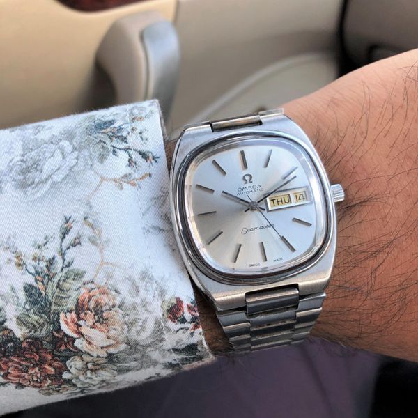 [WTS] Ultra Rare Omega Silver Seamaster TV dial Automatic Vintage ...