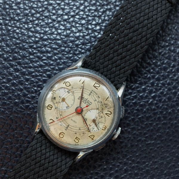 Zedon Landeron 148 Large Chronograph Circa 1950 [E_1603] Fully Serviced ...