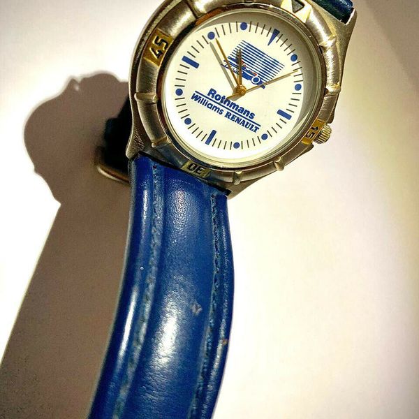 Vintage Rothmans Williams Renault F1 quartz watch. Collectible ...