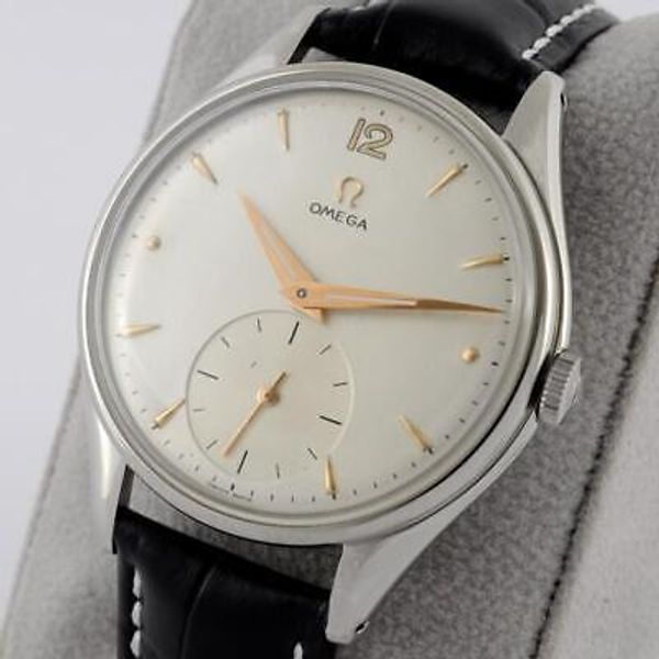 SWISS 1947 OMEGA 38MM LARGEST SIZE AT THE TIME REF 2505 MANUAL WIND ...