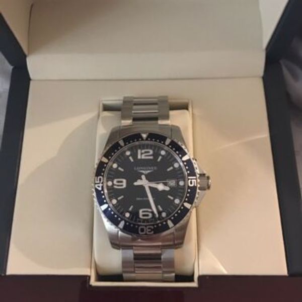 New Longines HydroConquest Blue Dial Men's Watch L37404966 | WatchCharts