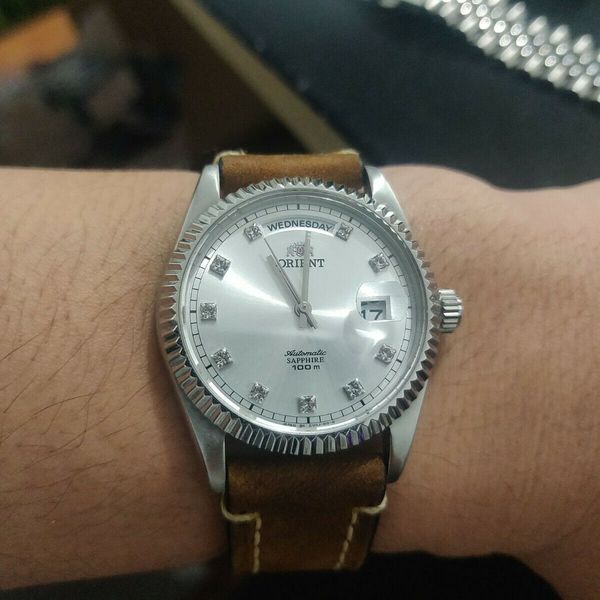 ORIENT "President" Classic Automatic Sapphire Watch EV0J003W ...