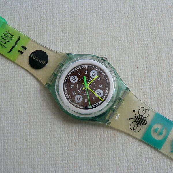 1996 Solar Swatch Watch Recharge SRG101 New | WatchCharts Marketplace