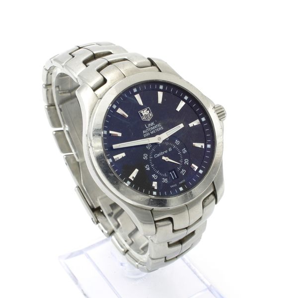 TAG Heuer Link Calibre 6 Seconds Sub Dial Automatic Men's Wristwatch # ...
