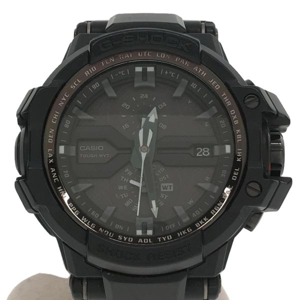 [Used] CASIO*SKY COCKPIT/TRIPLE G RESIST/comes included/solar ...