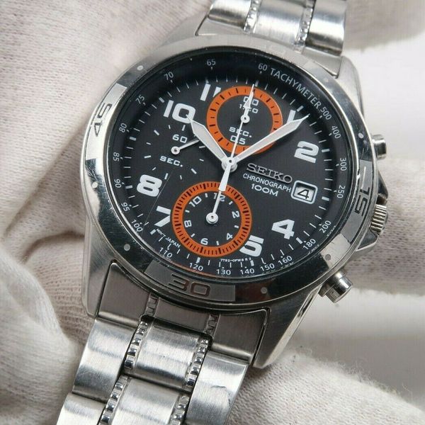 SEIKO CHRONOGRAPH 7T92-0FD0 100M Mens Watch Japan | WatchCharts