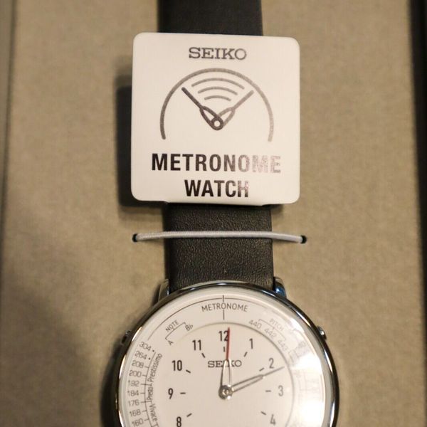 SEIKO Metronome Watch Standard Line (Monotone) SMW006A -Brand New in ...