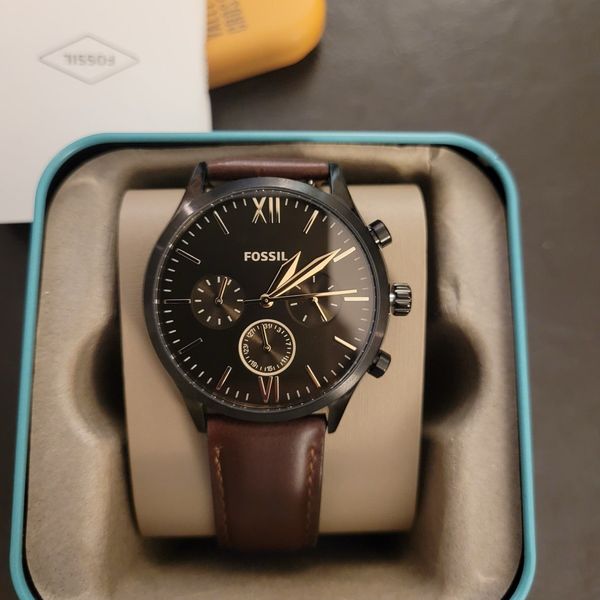 Fossil Fenmore Multi-Function Quartz Black Dial Men's Watch ...